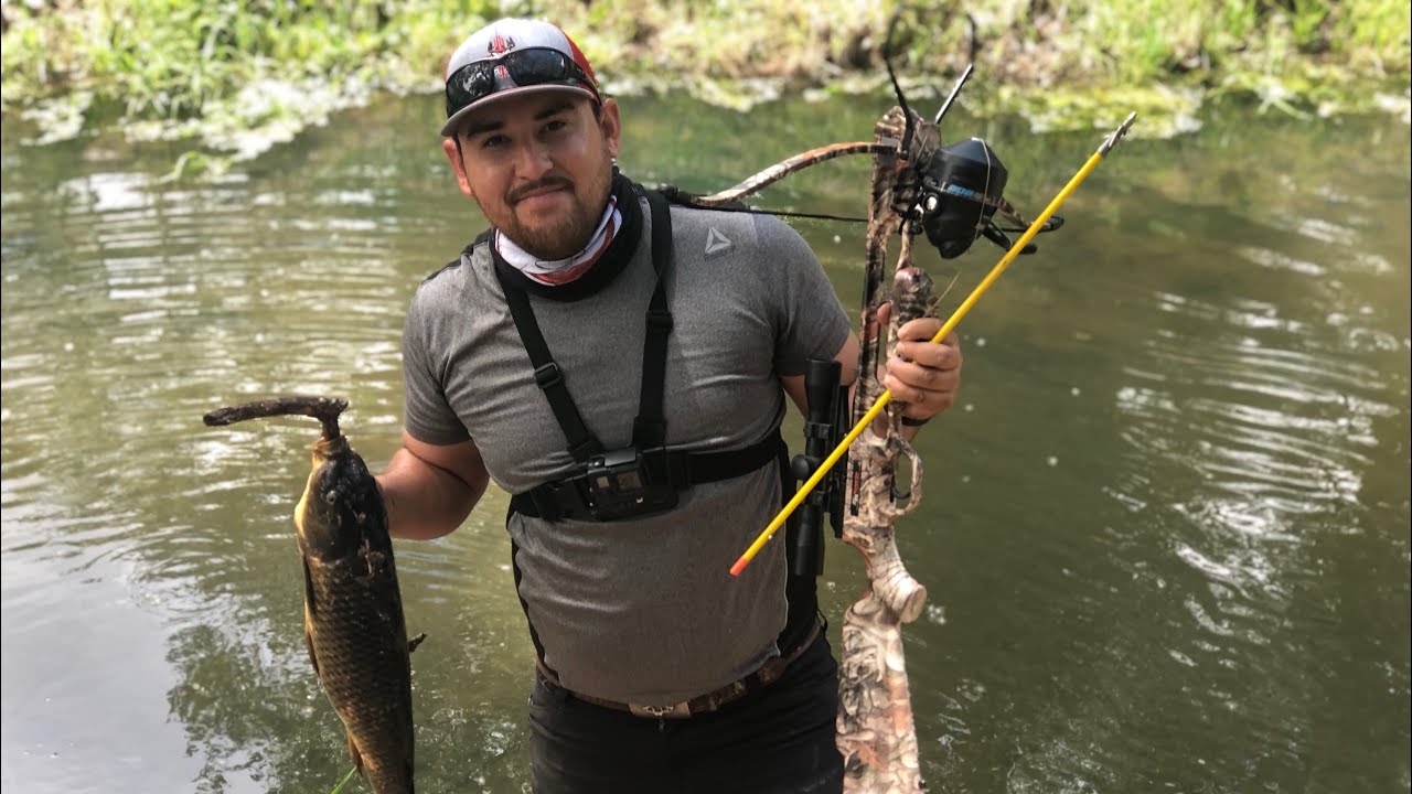 Bow fishing (pesca con arco y ballesta ) - YouTube