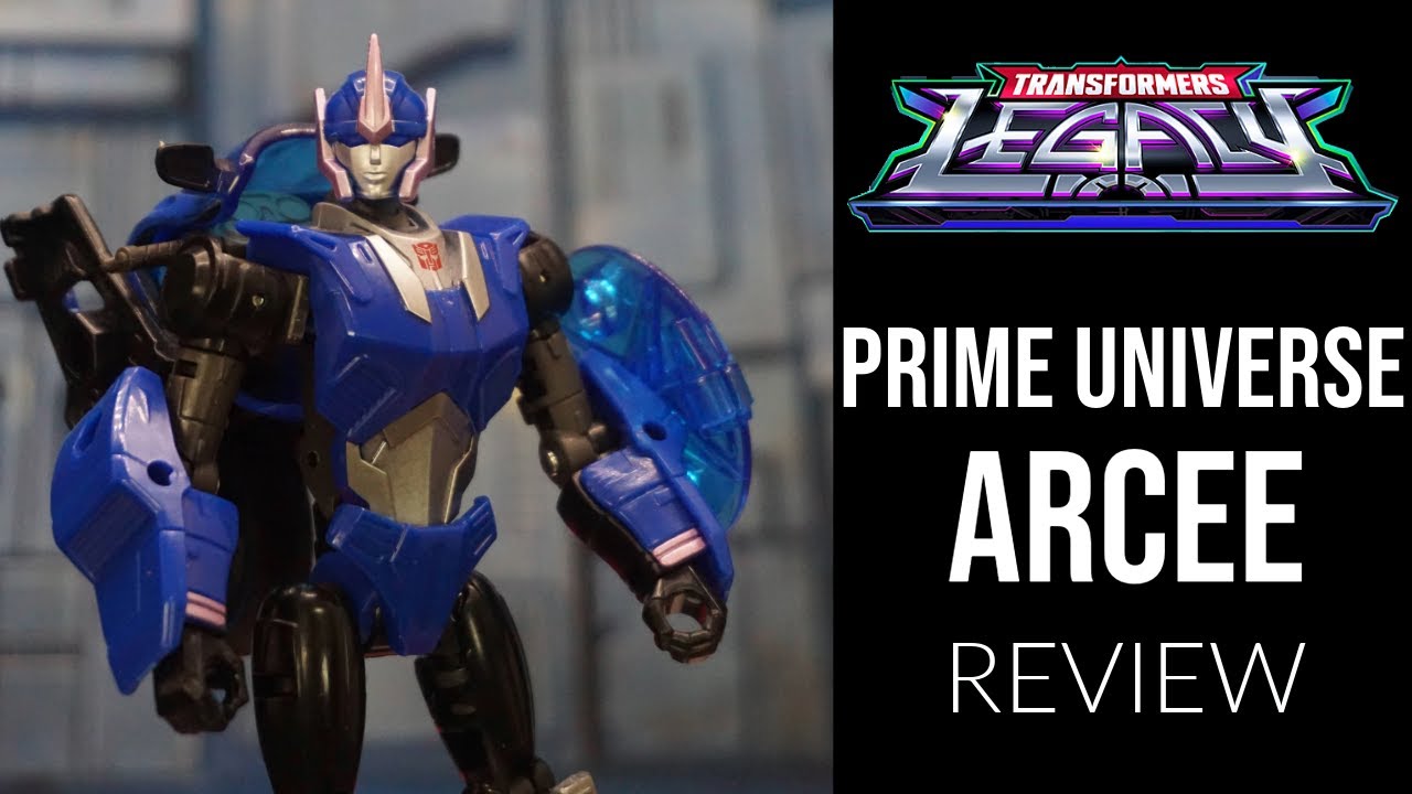 Transformers Legacy Prime Universe Arcee Review - YouTube