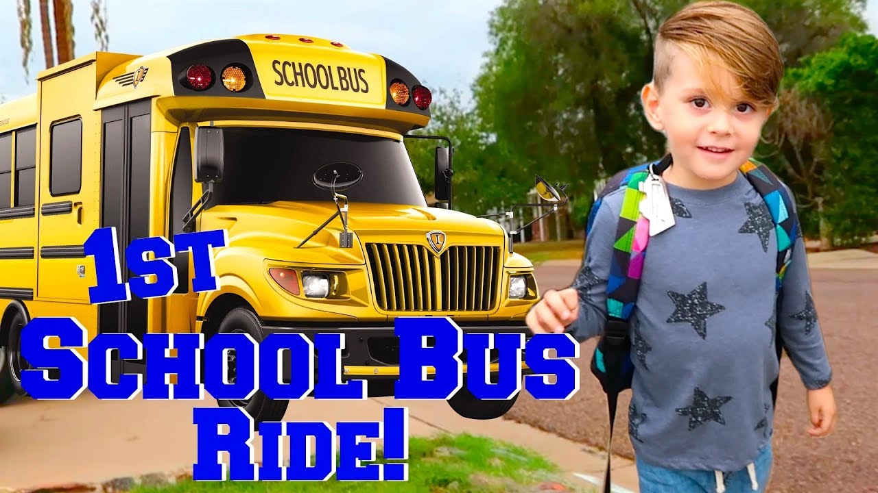 AUTISTIC TODDLER'S 1ST SCHOOL BUS RIDE! AND PICTURE DAY! - YouTube