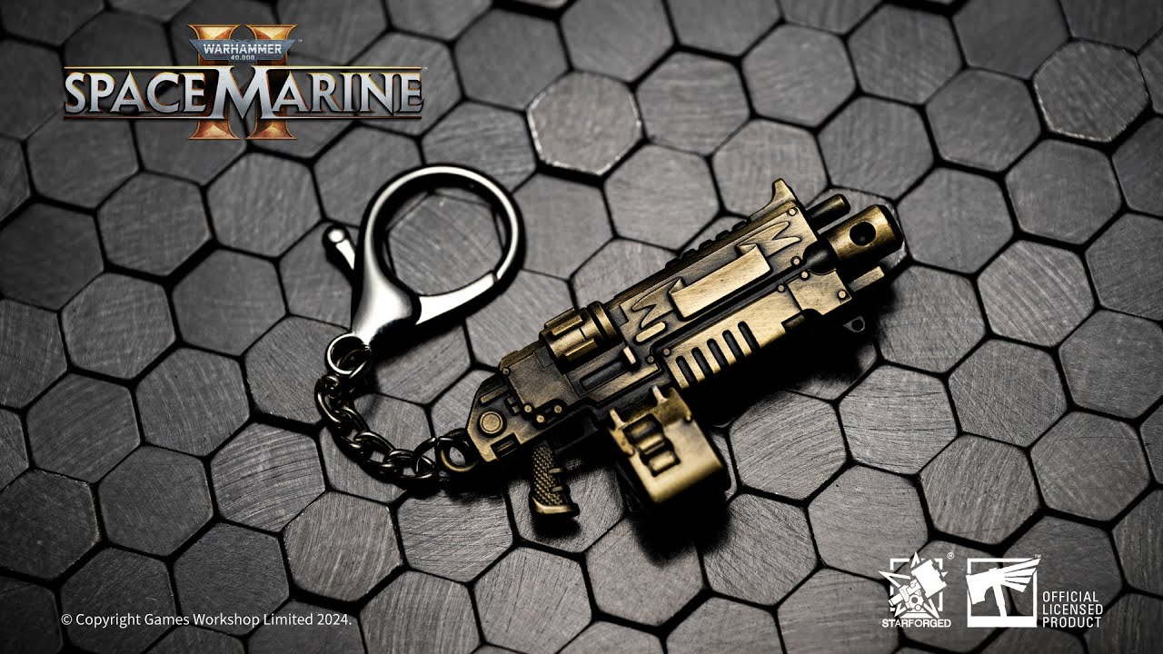 Space Marine Auto Bolt Rifle - YouTube