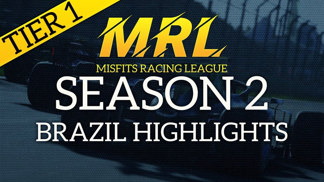 MRL Season 2 Round 7: Brazilian GP RACE HIGHLIGHTS! F1 2019! - YouTube