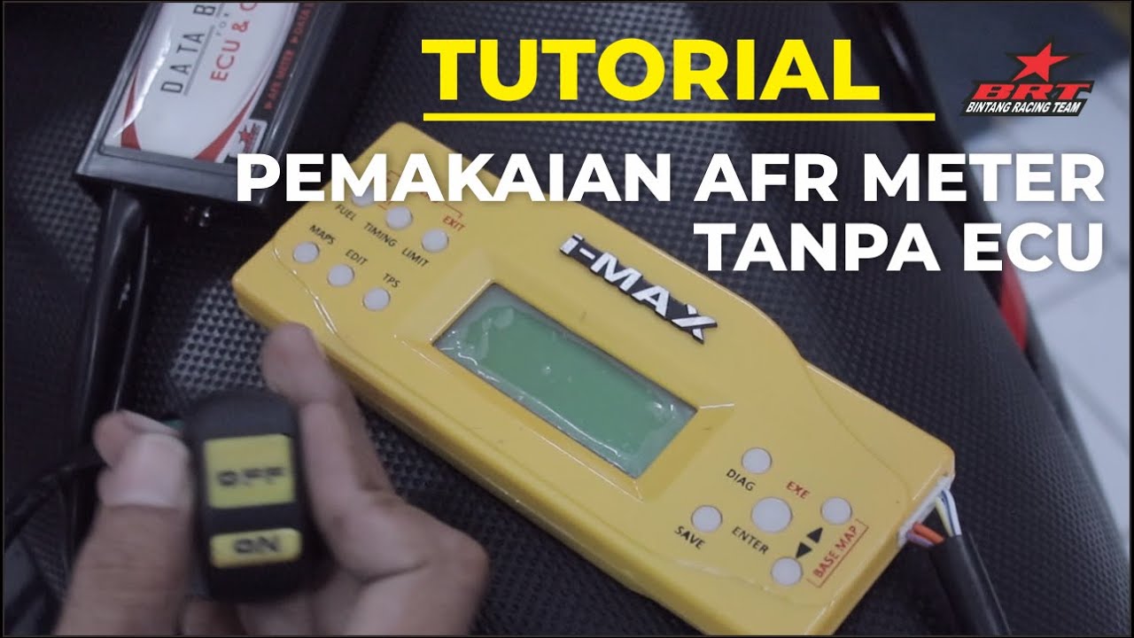 TUTORIAL PEMAKAIAN AFR METER TANPA ECU - YouTube