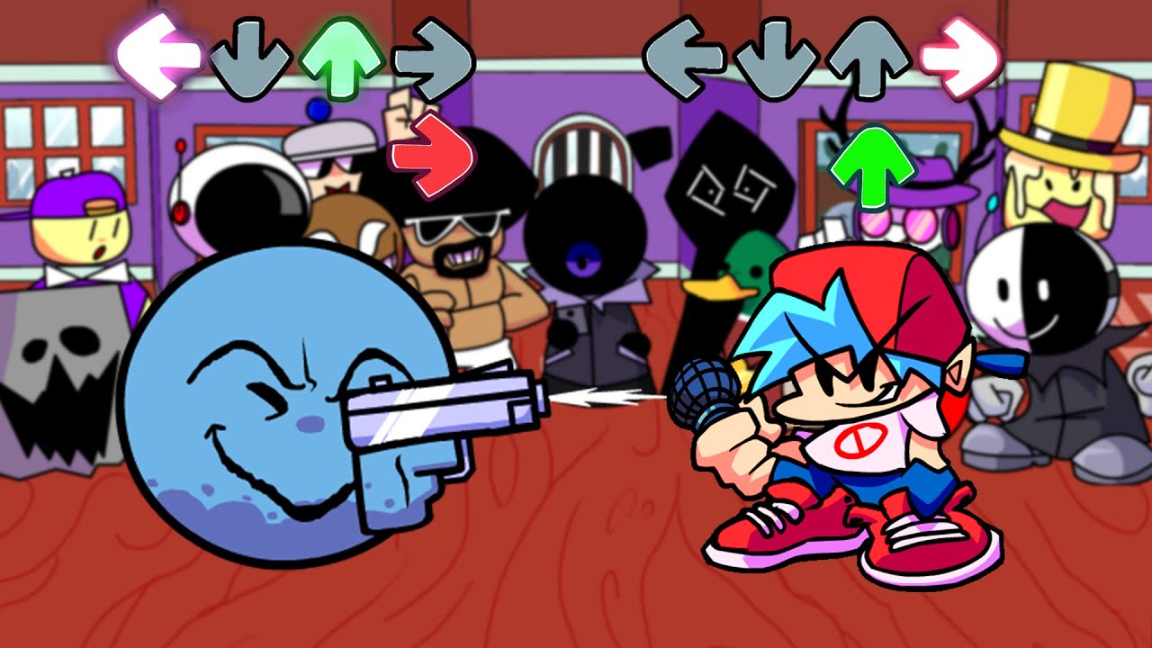 Una ROCA SECUESTRA a BF y le DISPARA !! - Friday Night Funkin VS Cheeky ...