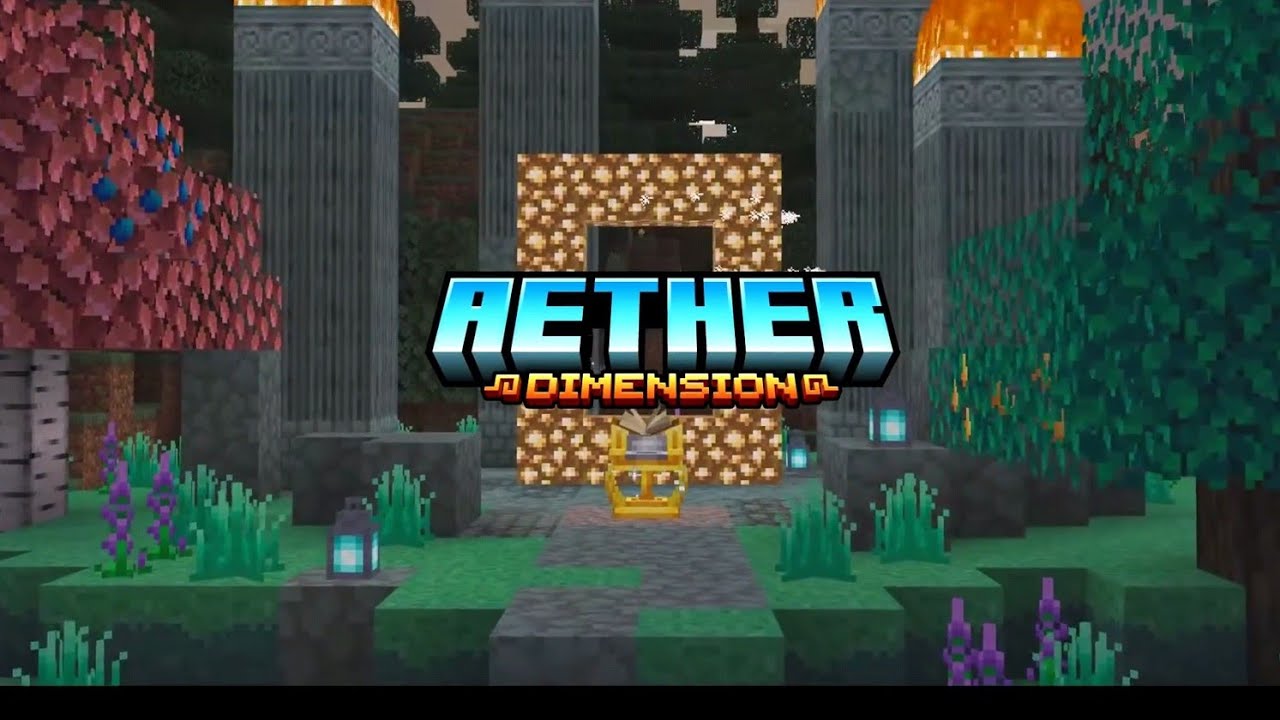 Nuevo portal en minecraft |aether Dimension minecraft - YouTube