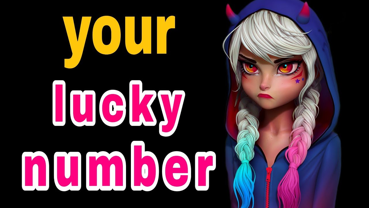 what is your lucky number? personality test - YouTube