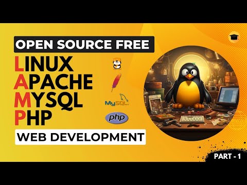 Installing Linux Apache | LAMP Web Development - 1 - YouTube