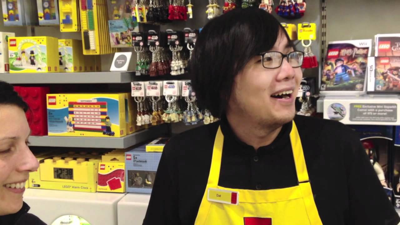 Lego store - YouTube