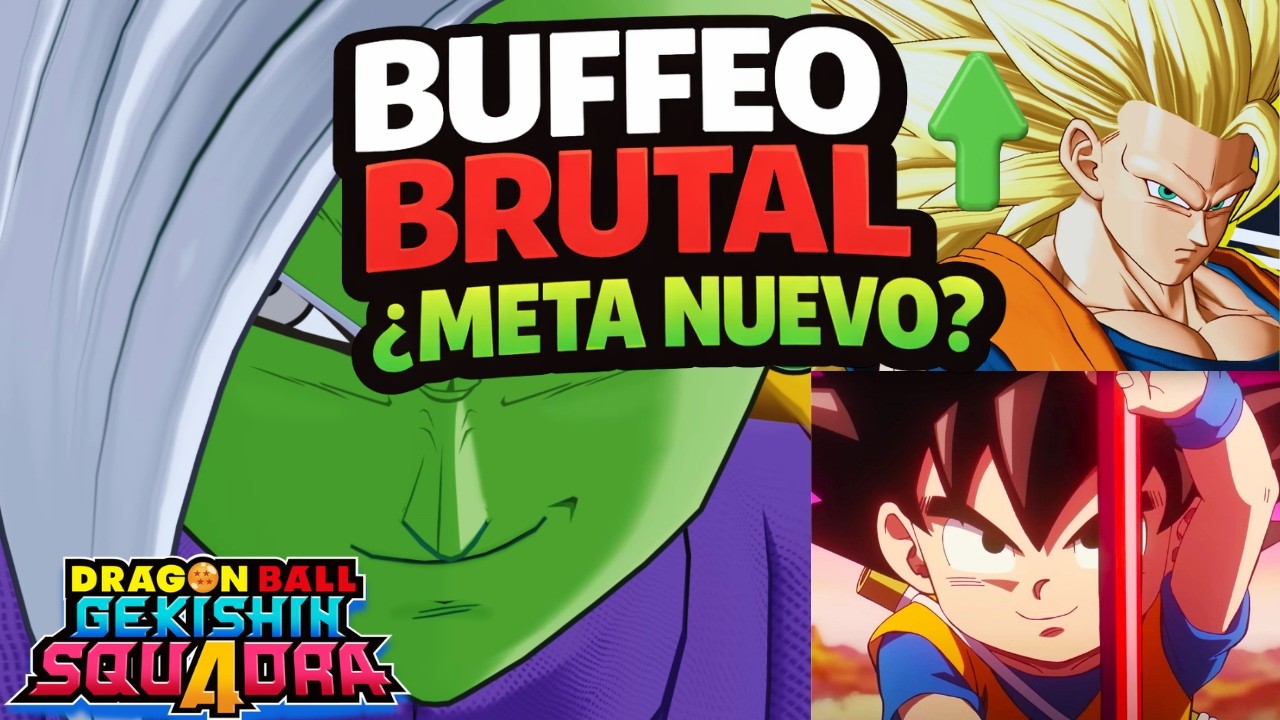 ¿GOKU DAIMA ES EL NUEVO META? 🚀 Buffs del Parche / Dragon ball Gekishin ...