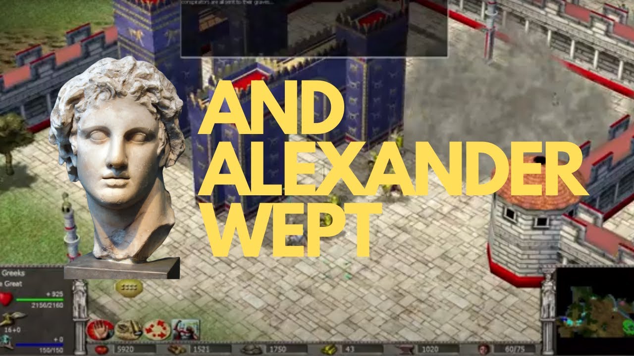 Empire Earth - Greek Campaign Episode 8 - And Alexander Wept - YouTube