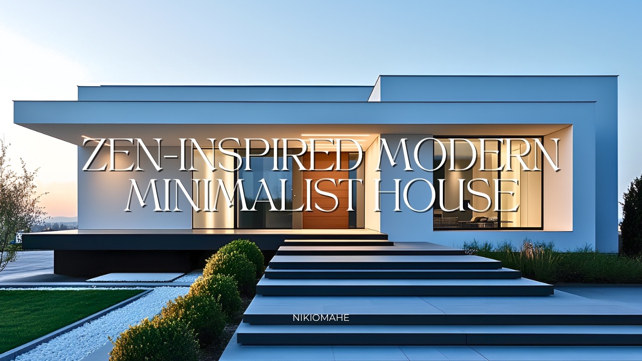 Blends Modern Aesthetics and Zen Philosophy, This Minimalist House ...