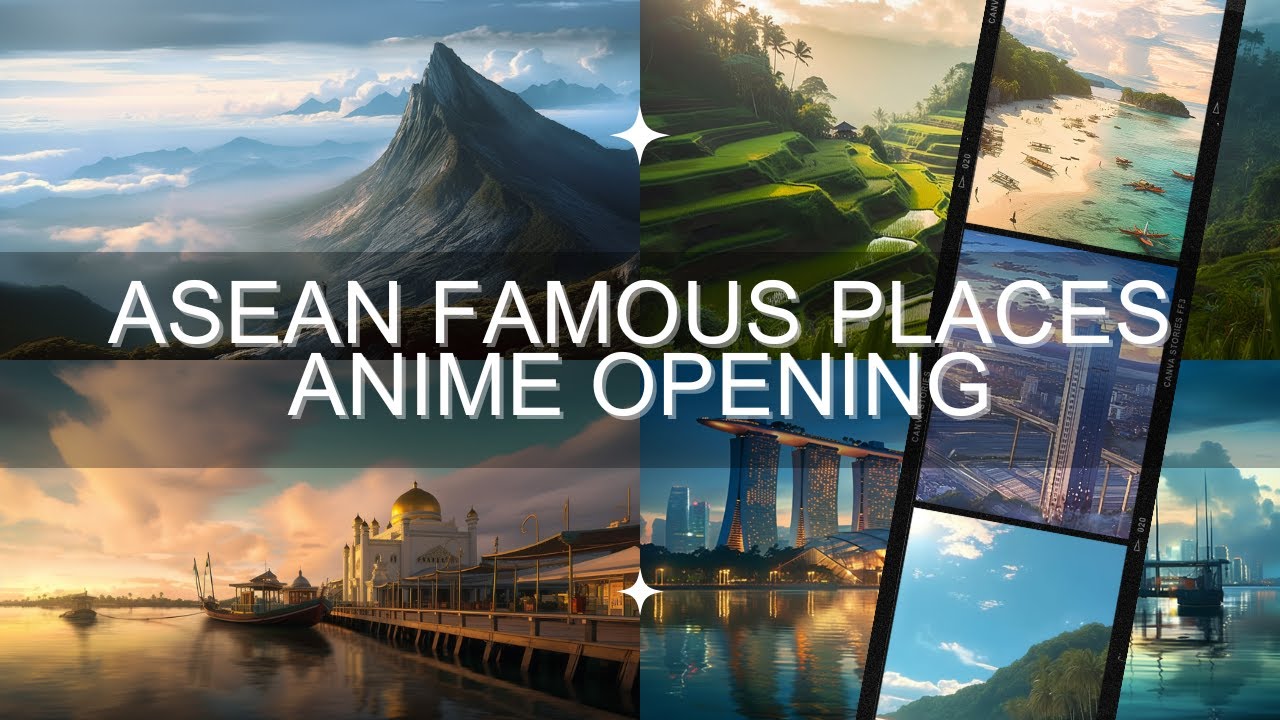 ASEAN Famous Places Anime Opening - YouTube