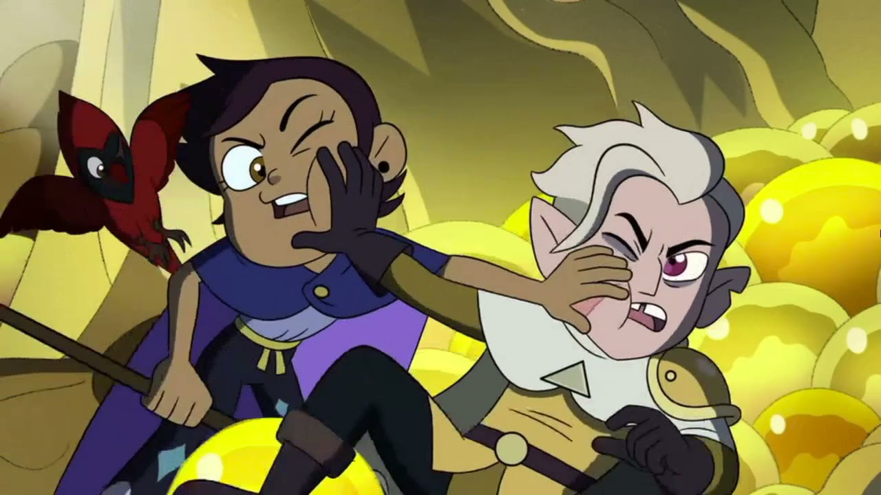 luz and the golden guard having sibling energy for exactly one minute ...