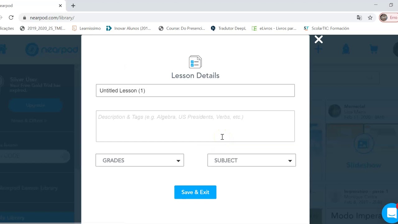 Tutorial criar jogo Time to Climb no Nearpod - YouTube