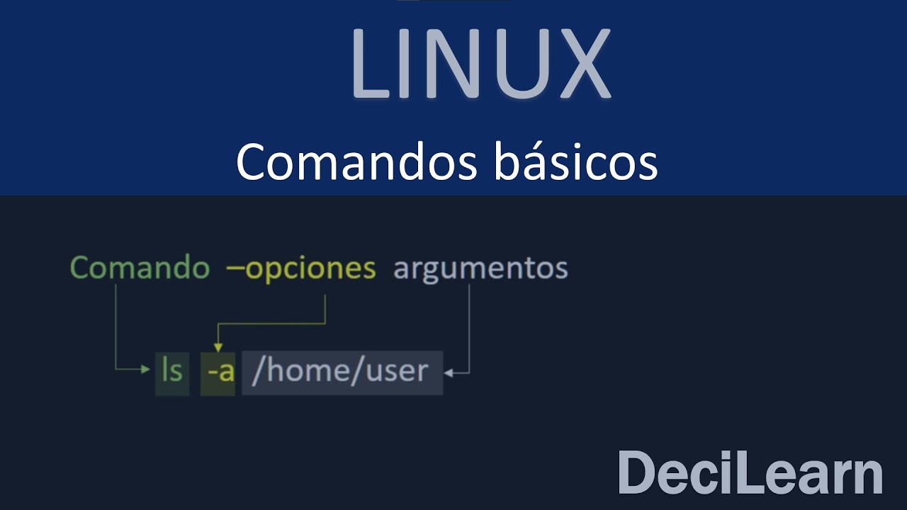 Curso de Linux - Comandos básicos primera parte. Video 4 - YouTube