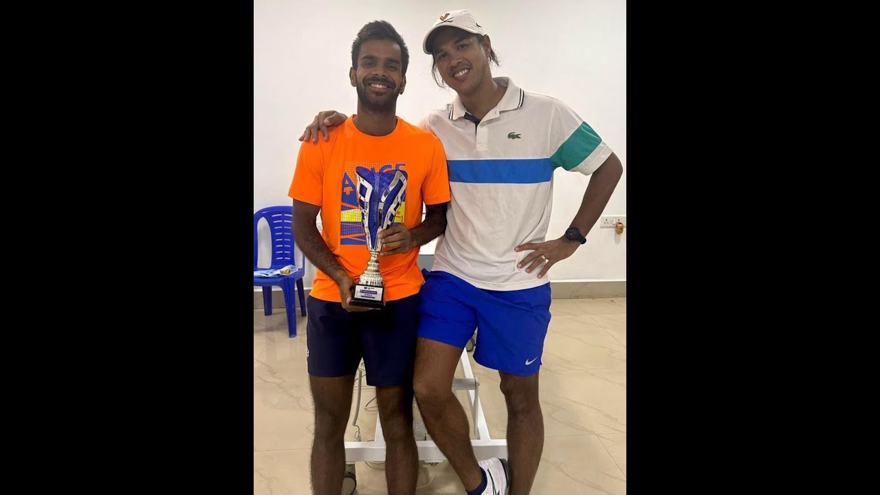 Sumit Nagal wins first round in Bengaluru, Happy Birthday Somdev Devvarman - YouTube
