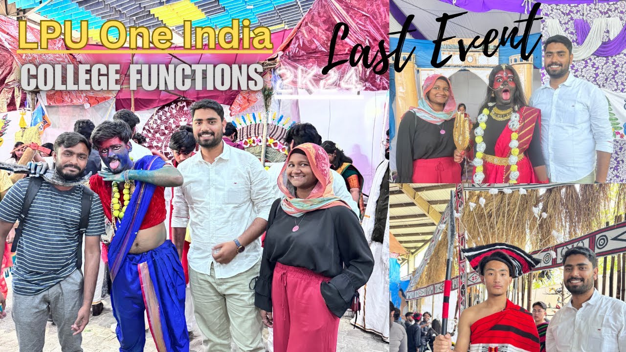 LPU one India 2K24 🥰 | LPU College Functions || Engineering Student | # ...