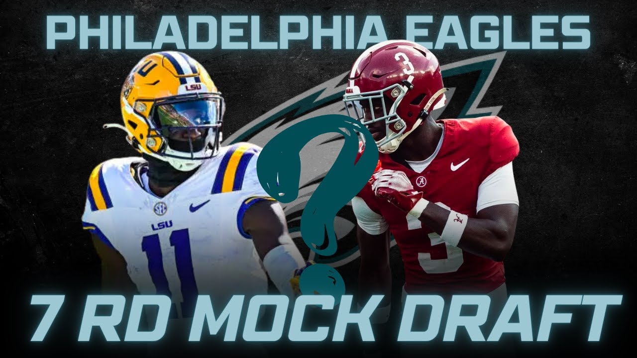 Philadelphia Eagles 2024 NFL 7 Round Mock Draft | The Tracy Take - YouTube