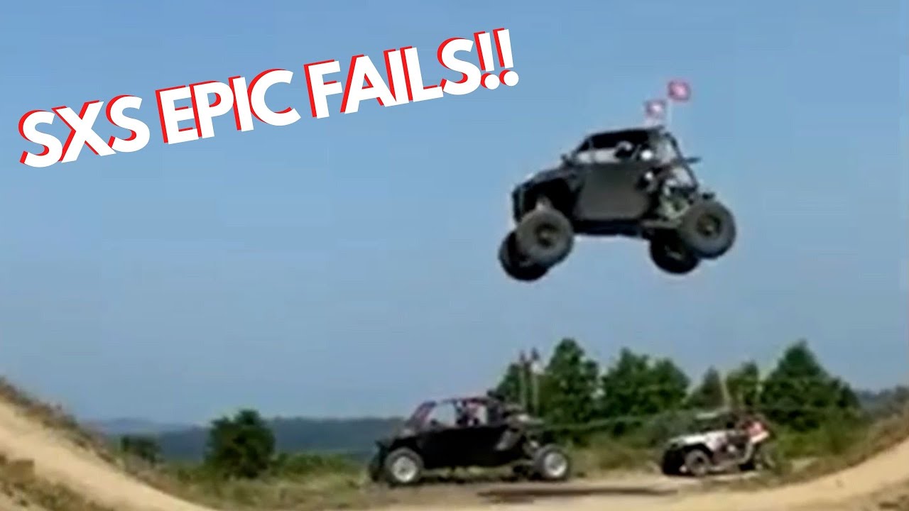 SXS Epic Fails!!! (MEME Coffin Polaris RZR, Can Am x3) - YouTube