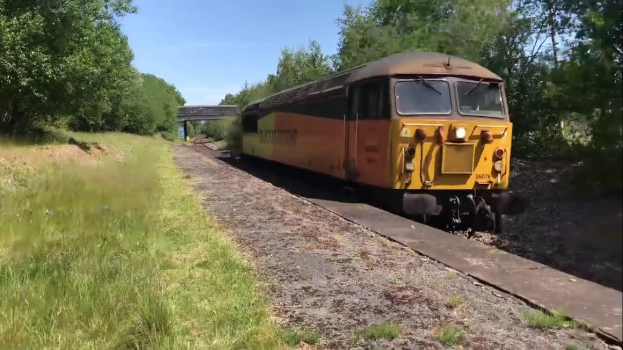 Colas rail 56078 at reddish south working 039R Guide bridge Sidings ...