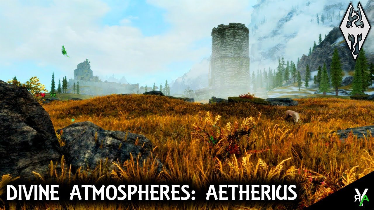 DIVINE ATMOSPHERES: AETHERIUS: Weather Mod!!- Xbox Modded Skyrim Mod Showcase - YouTube