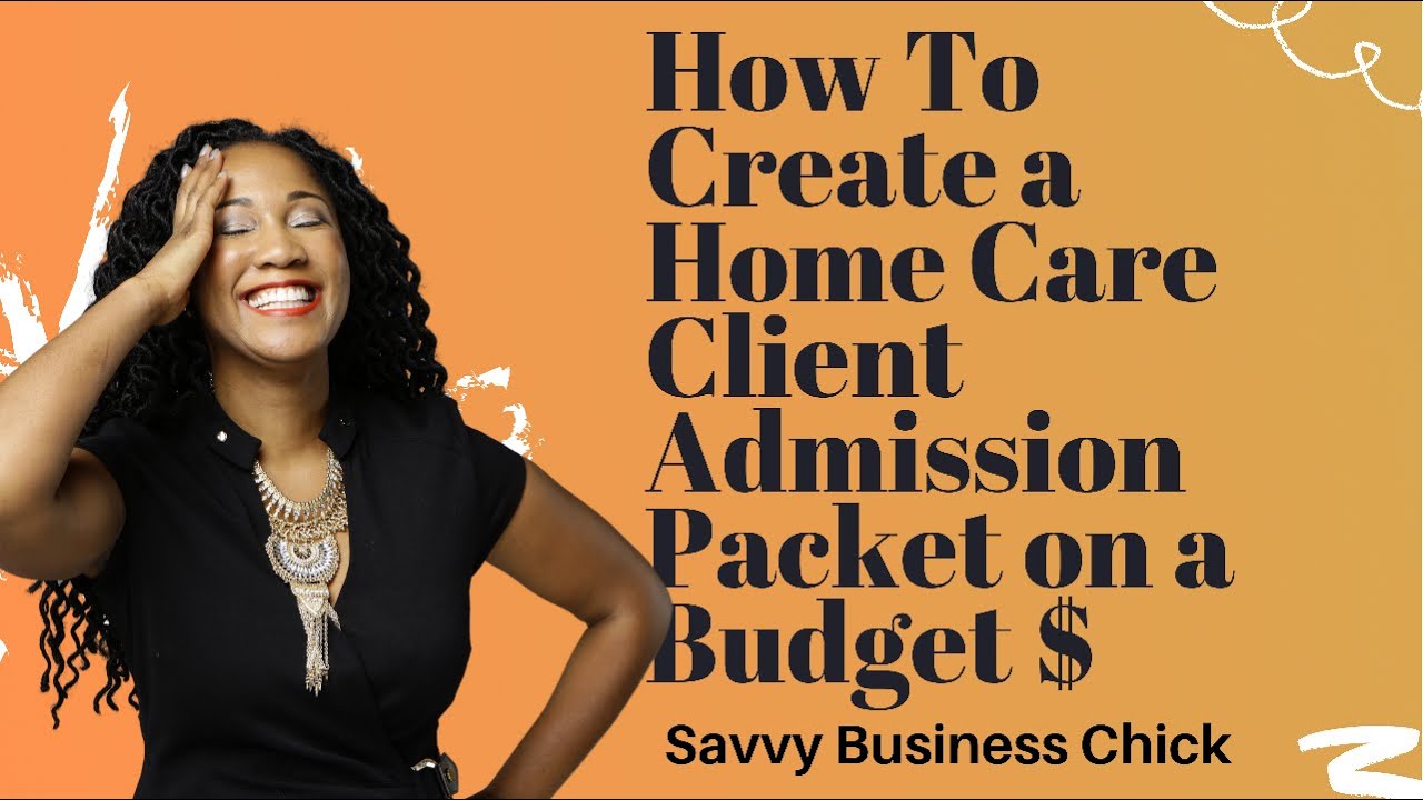 How To Create A Client Admission Packet On A Budget 💲 - YouTube