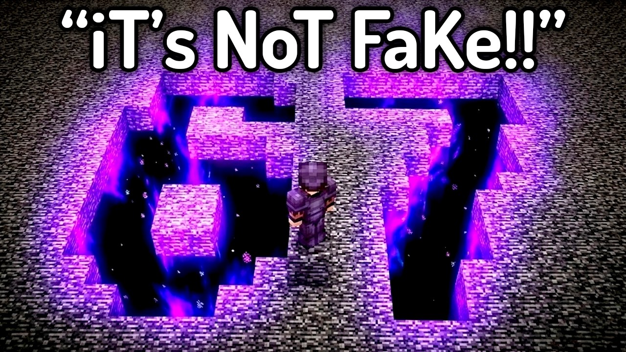 The FUNNIEST FAKE Minecraft Speedruns EVER - YouTube