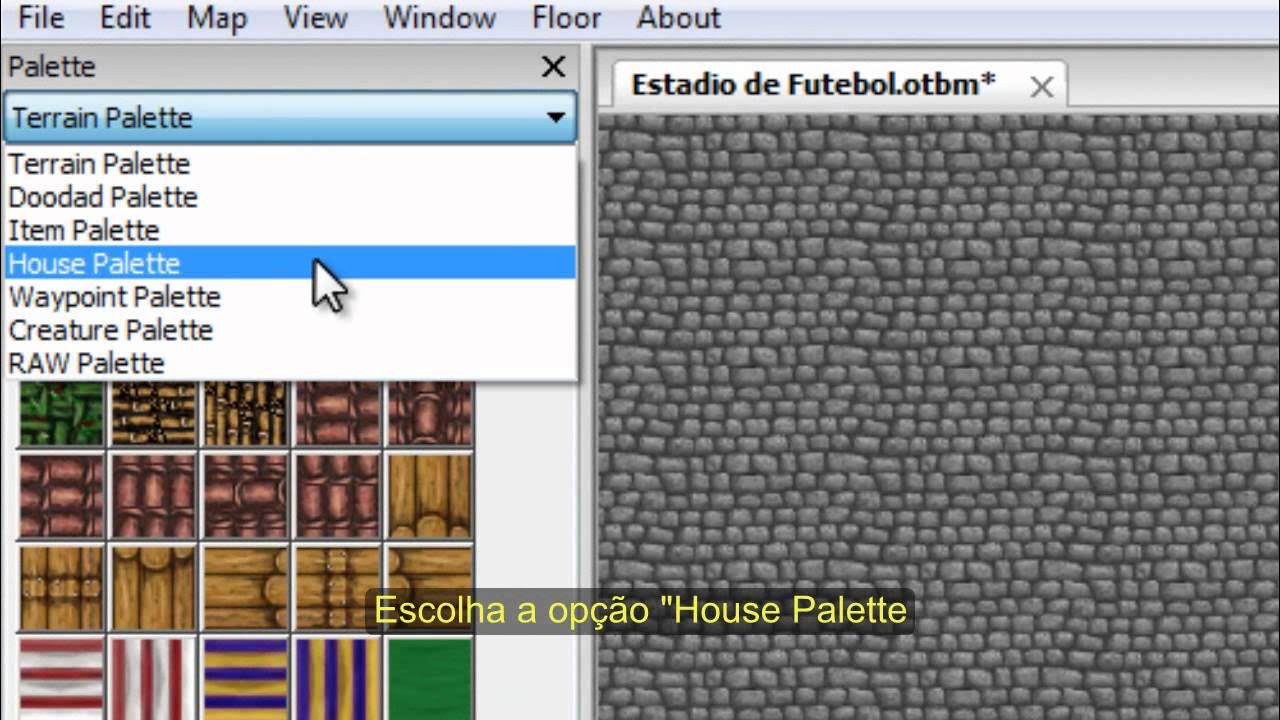 Tutorial Fazendo House no Remere's Map Editor - YouTube