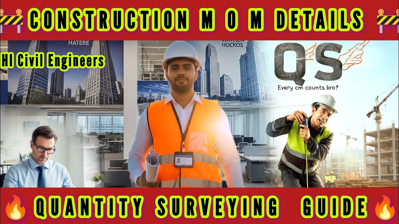 Quantity Surveyor Tips for MOM #jshabiman #civilqs - YouTube