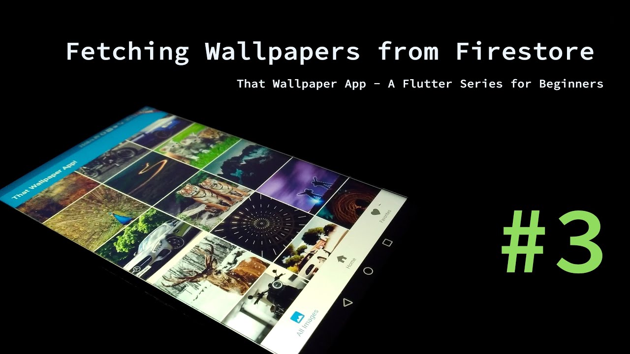 That Wallpaper App - Fetching wallpapers from Firestore using StreamBuilder | DevKage - YouTube