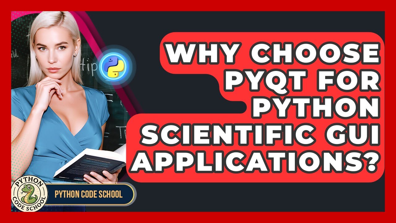 Why Choose PyQt For Python Scientific GUI Applications? - Python Code School - YouTube