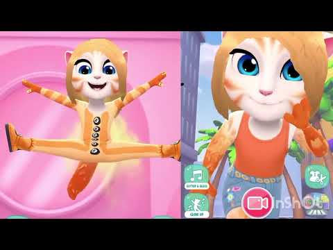 My talking Angela tiger 🐅 costume