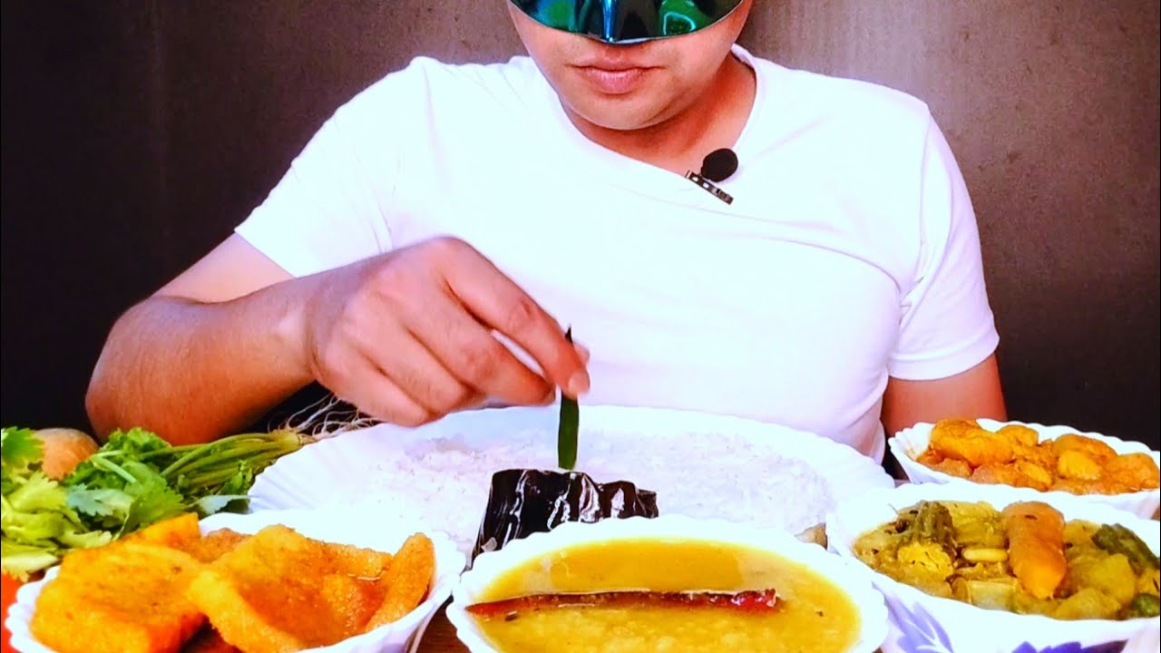 ASMR EATING RICE BIG BITES, EATING SHOW, MUKBANG ASMR, BENGALI EATING ...