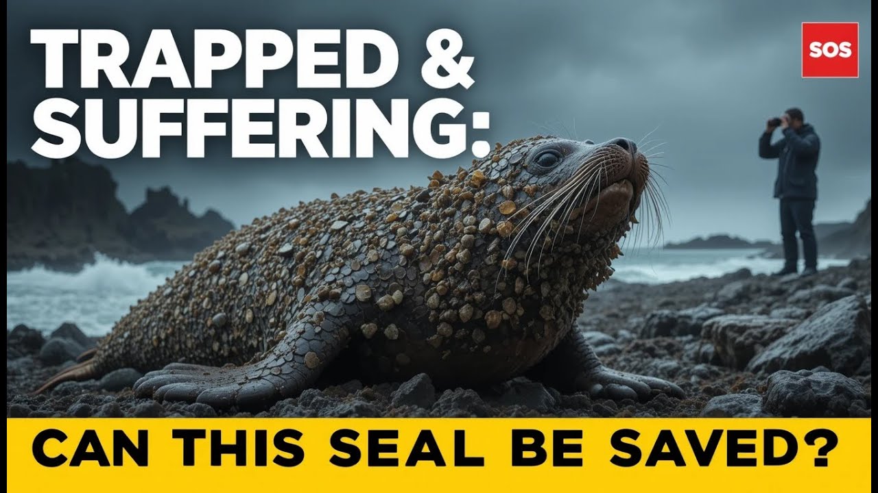 Marine Rescue Mission: Saving a Seal from Barnacle Infestation - YouTube