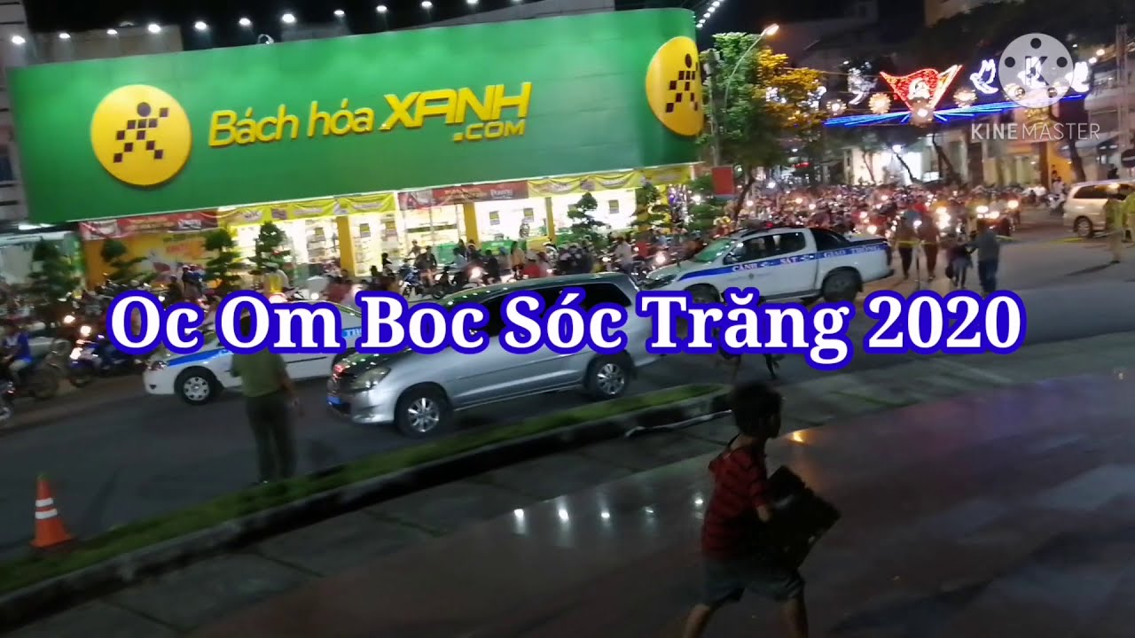 Dòng người và xe rất đông nhân dịp Oc Om Boc Sóc Trăng 2020 - YouTube