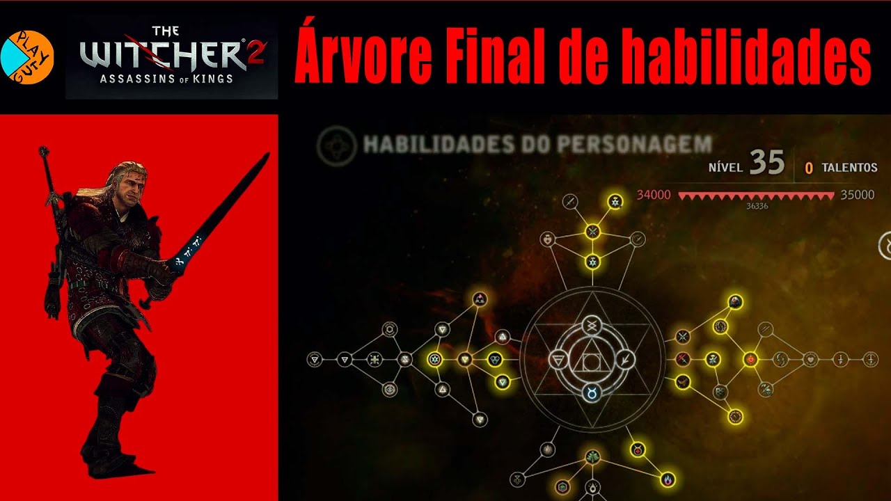 The Witcher 2 Dica sobre árvore de habilidades - YouTube