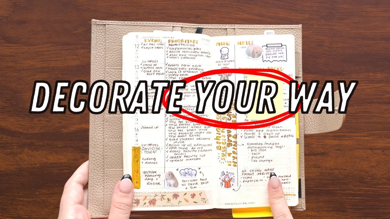 Finding Your DECORATIVE Planning Style | Tips for Exploration - YouTube