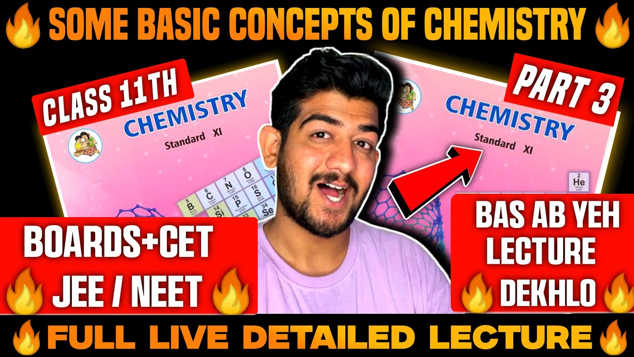 some basic concepts of chemistry class 11 one shot | MAHARASHTRA BOARD | PART 3 | 2024 - 2025 ...