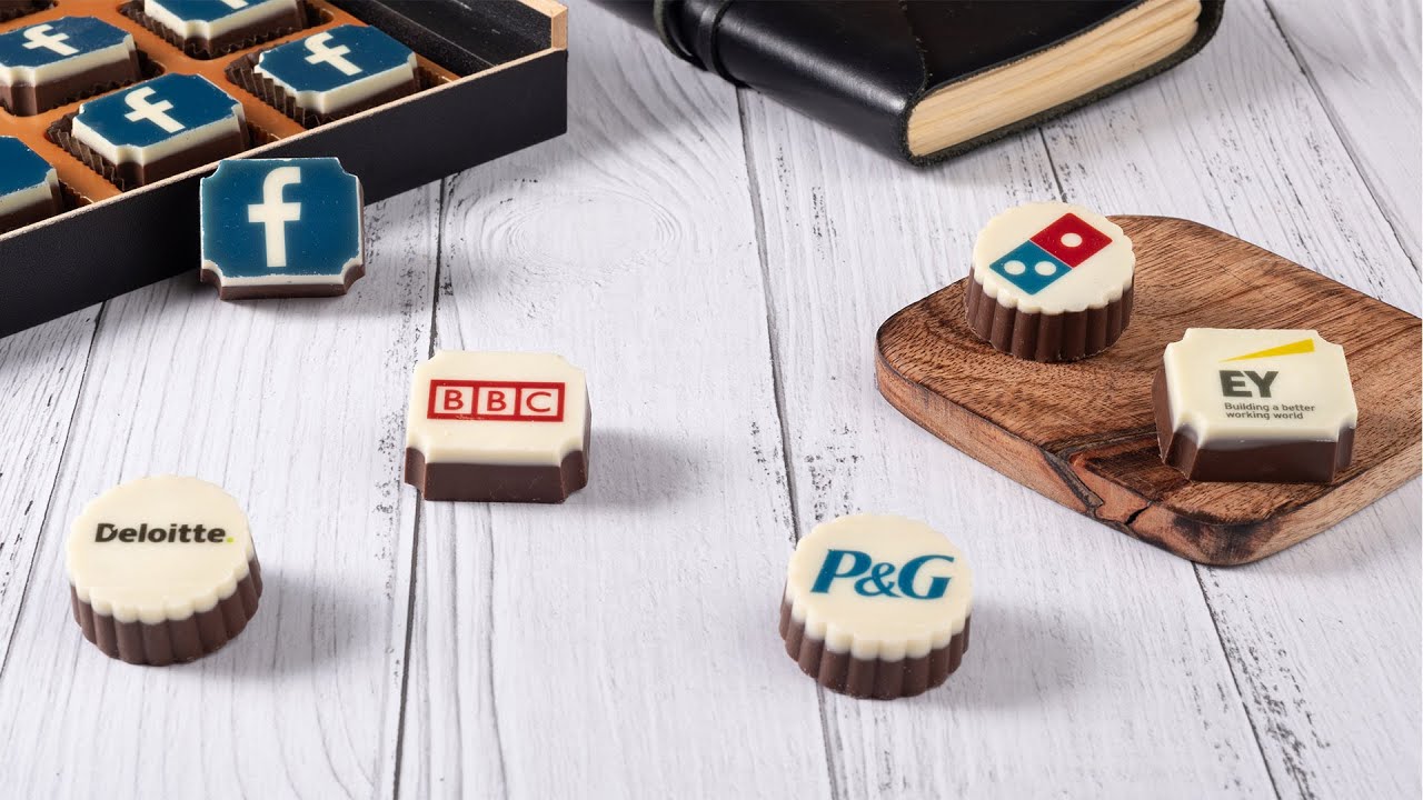 CHOCOCRAFT I Corporate Gifts I Logo Chocolates - YouTube