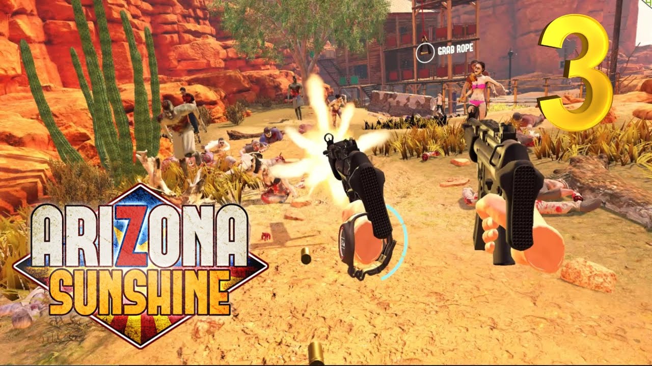 Arizona Sunshine PART 3 / Oculus Quest Steam Virtual Desktop - YouTube