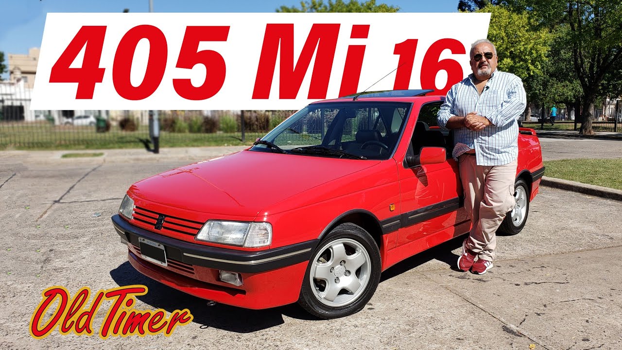 Peugeot 405 Mi16 1995 Fase 2 - Motor 2.0 16V 155 HP - Color Rouge ...