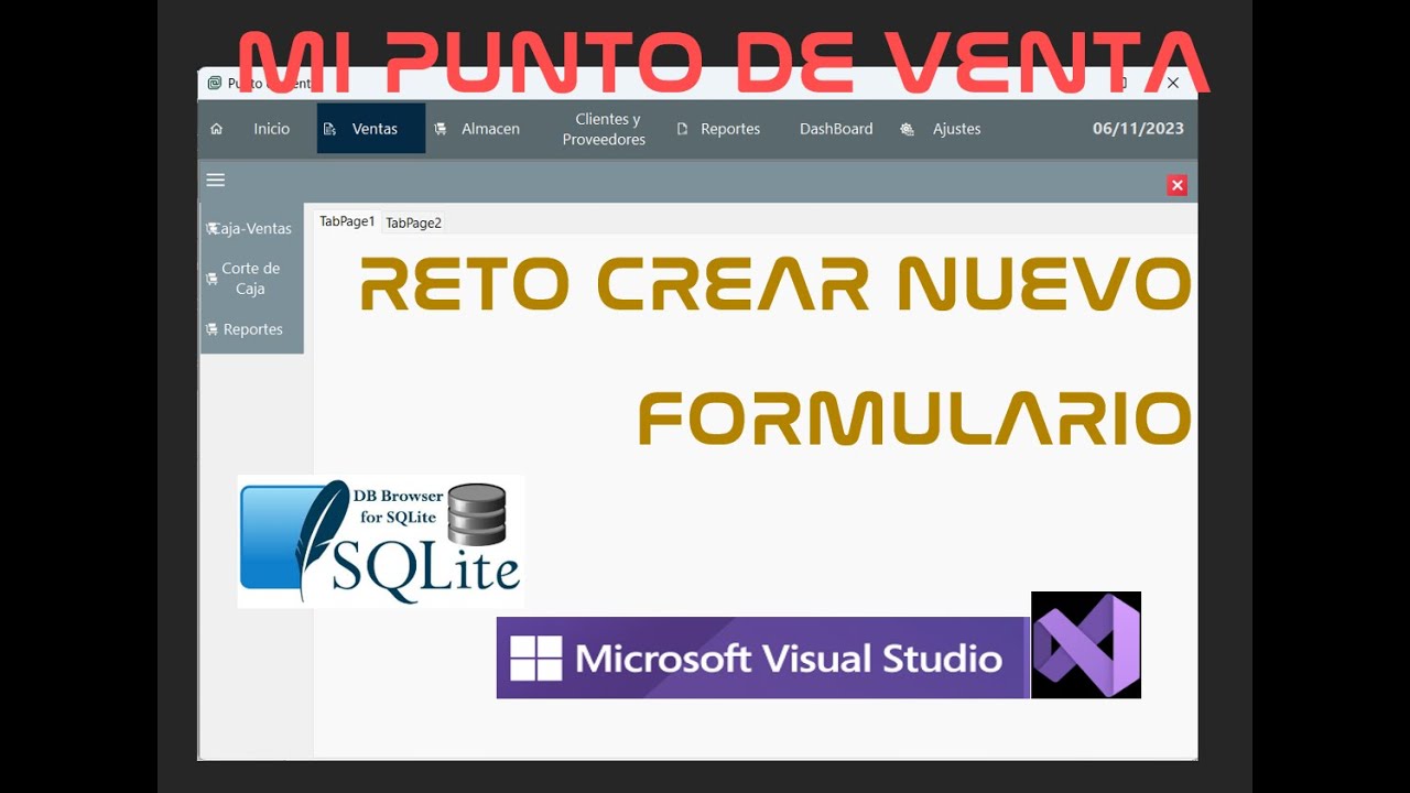 1️⃣0️⃣ CREAR NUEVO FORMULARIO ️ VISUAL BASIC .NET Y BASE DE DATOS ...