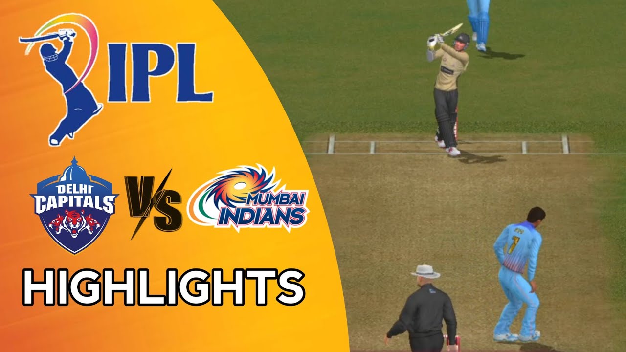 IPL 2008 | MI Vs DC | Match 10 Highlights | Real Cricket 22 | Ancoster ...