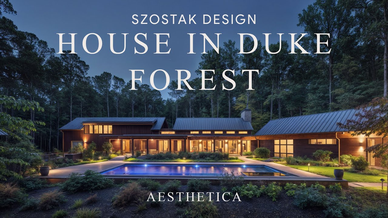 This Forest Sanctuary is a Modern Sustainable Refuge That Balances ...