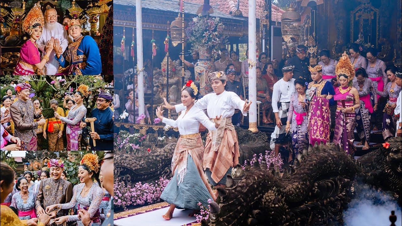ROYAL WEDDING PURI LANGON UBUD 07 10 2022 - YouTube