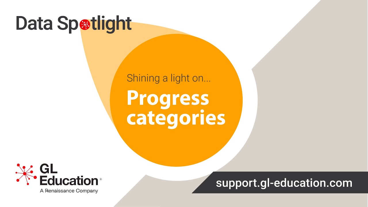 Data Spotlight - Progress Categories | Video (Subtitles) - YouTube