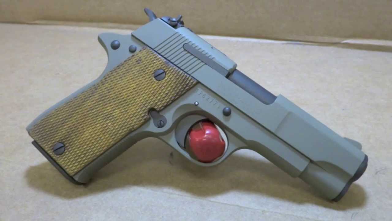 Interarms Star SA PD .45 ACP with Midnight Bronze & FDE Cerakote - YouTube