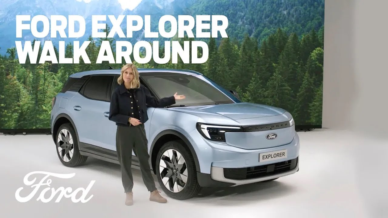 De nieuwe volledig elektrische Explorer | Ford Nederland - YouTube