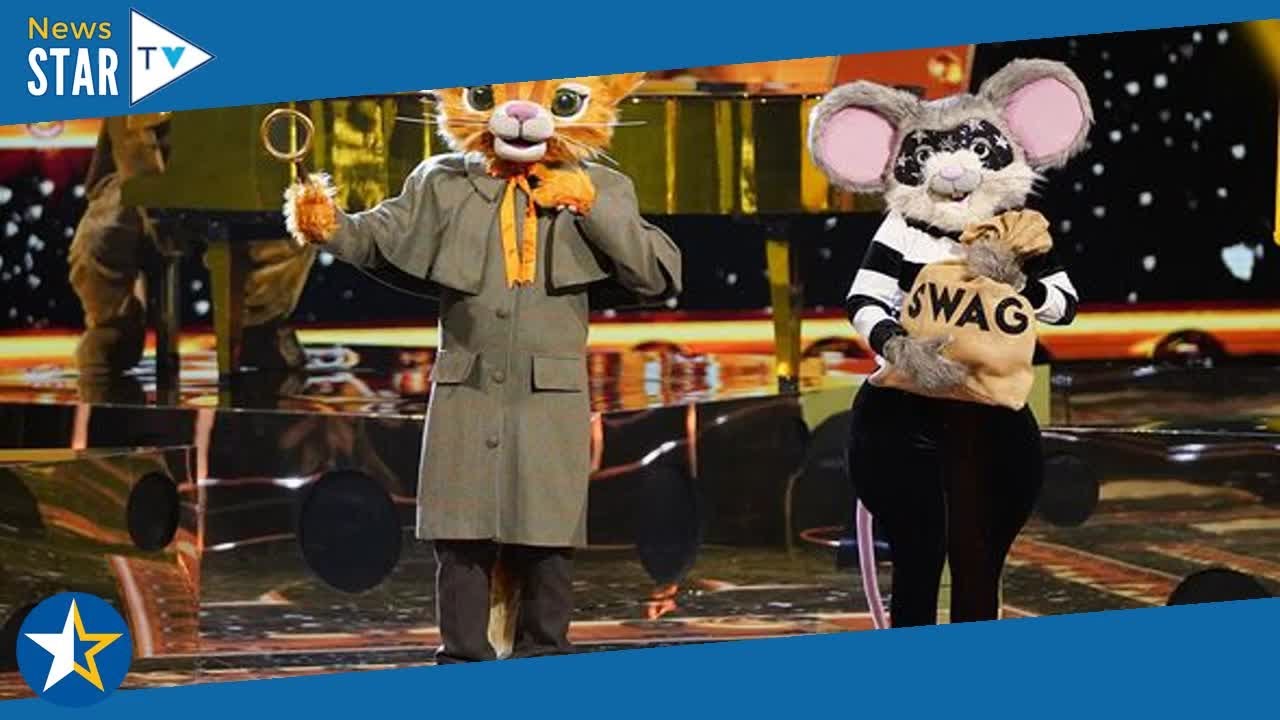 The Masked Singer viewers ‘work out’ cat and mouse as married duo - YouTube