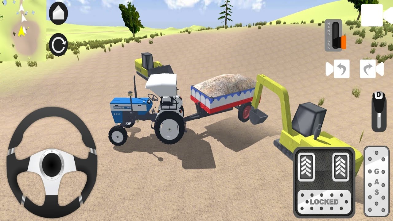 Tractor Trolley Lodging | Tractor Trolley Lodging Video | Tractor ...