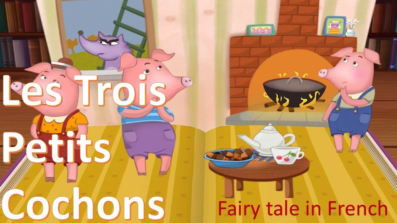 Les Trois Petits Cochons, B&N Education. - YouTube